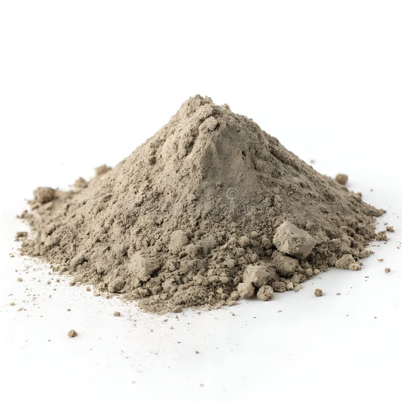 Cement Dust Pile stock illustration. Illustration of mixing - 356348149