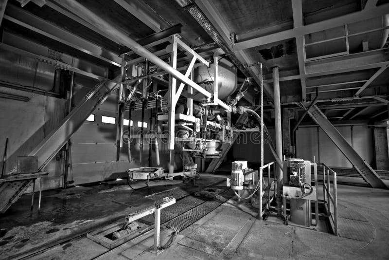 Cement factory stock image. Image of plant, steel, site - 18506905