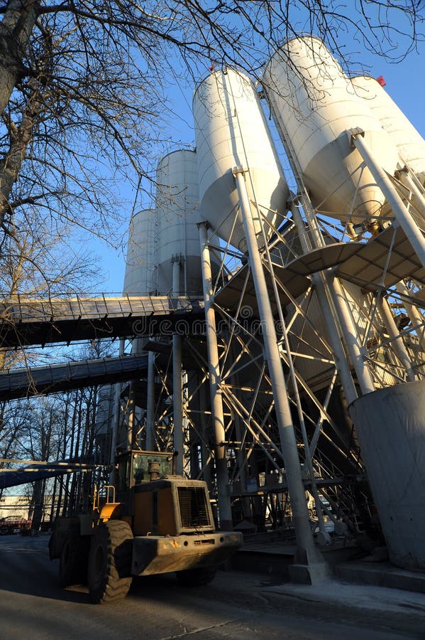Cement Factory stock photo. Image of mason, science, fuel - 28952822
