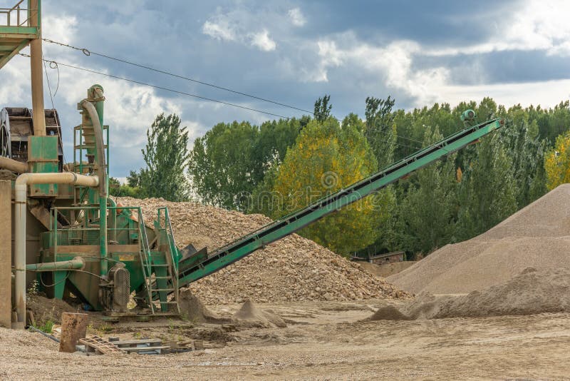 Cement Factory Empty and without Activity Due To the Industrial and ...