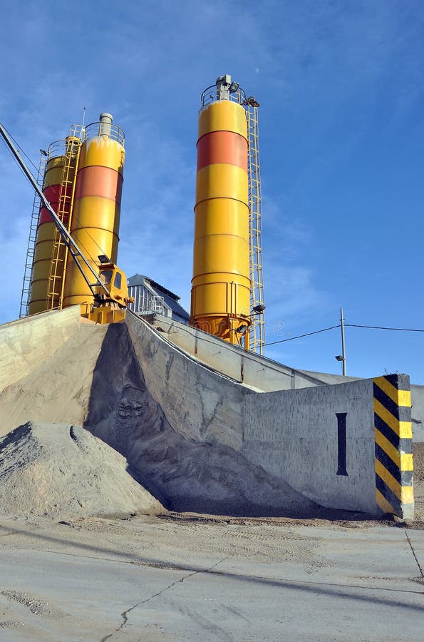 Cement Factory stock image. Image of processor, business - 39538495