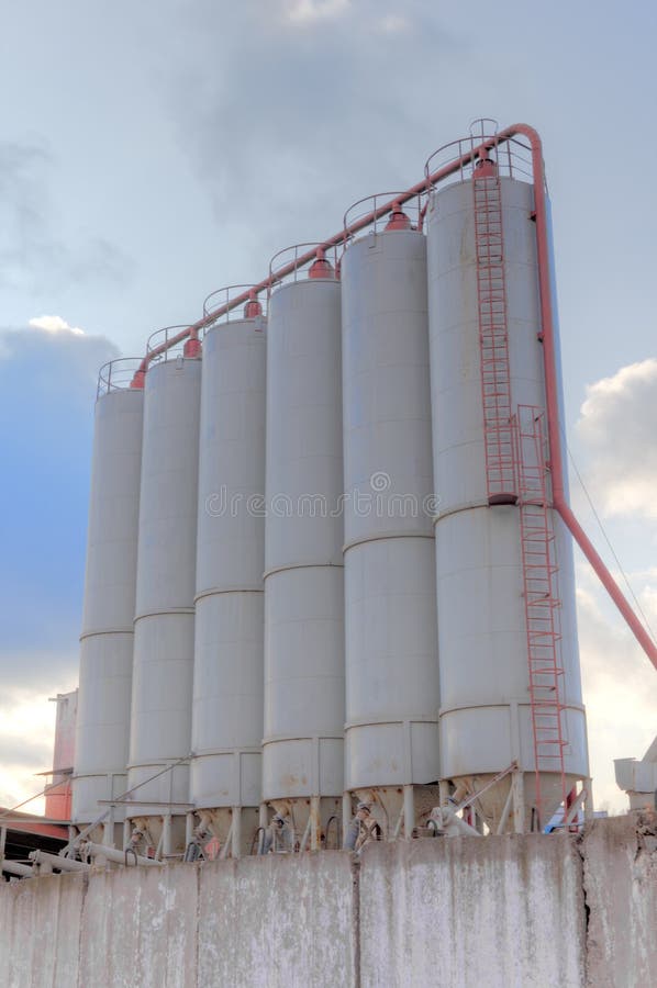 Cement factory stock image. Image of process, equipment - 52094285