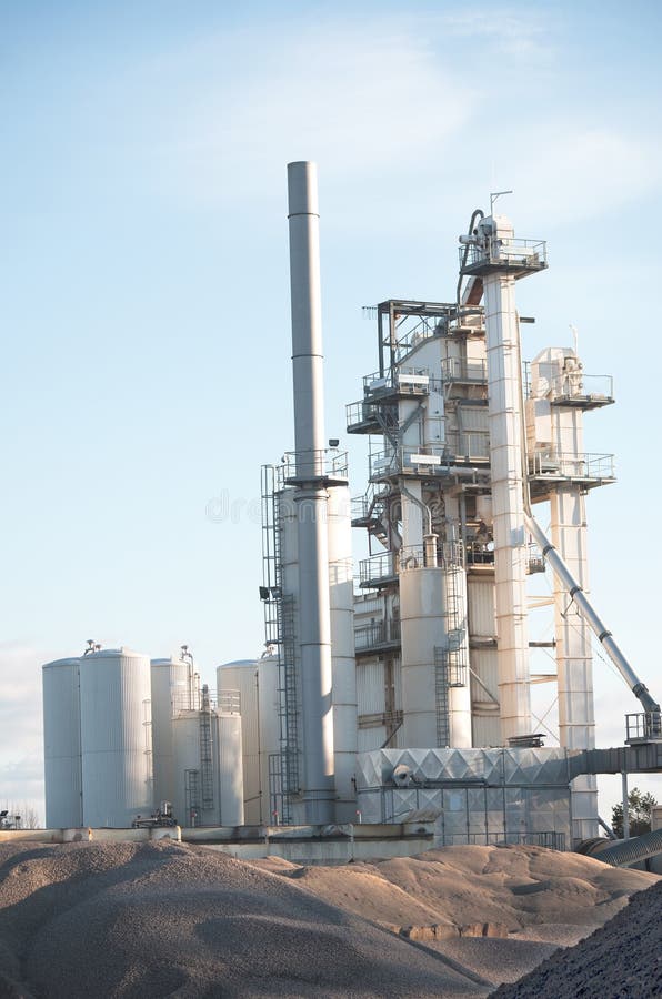 Cement Factory stock photo. Image of building, material - 5237796
