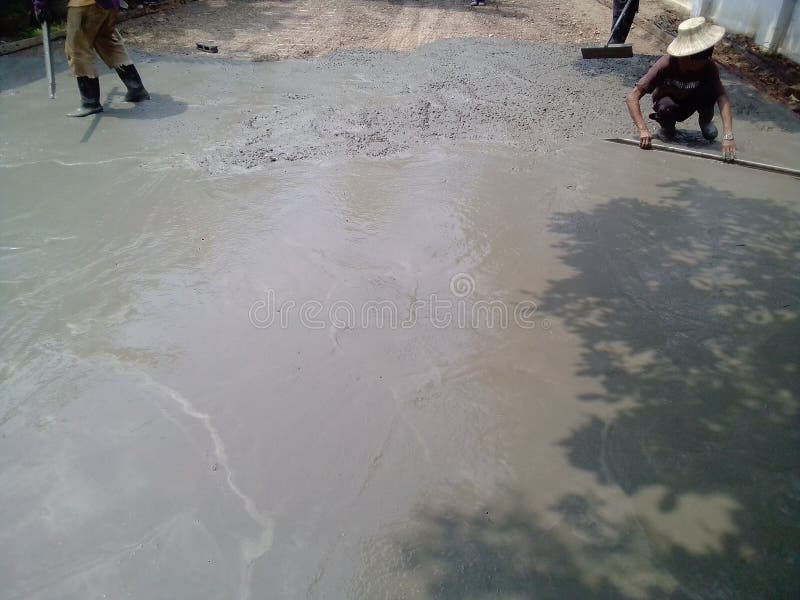 Cement floor editorial stock photo. Image of home, road - 113411558