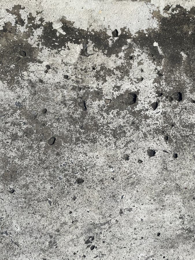 The Cement Floor Has Traces of Old Age and is in an Abstract Pattern ...
