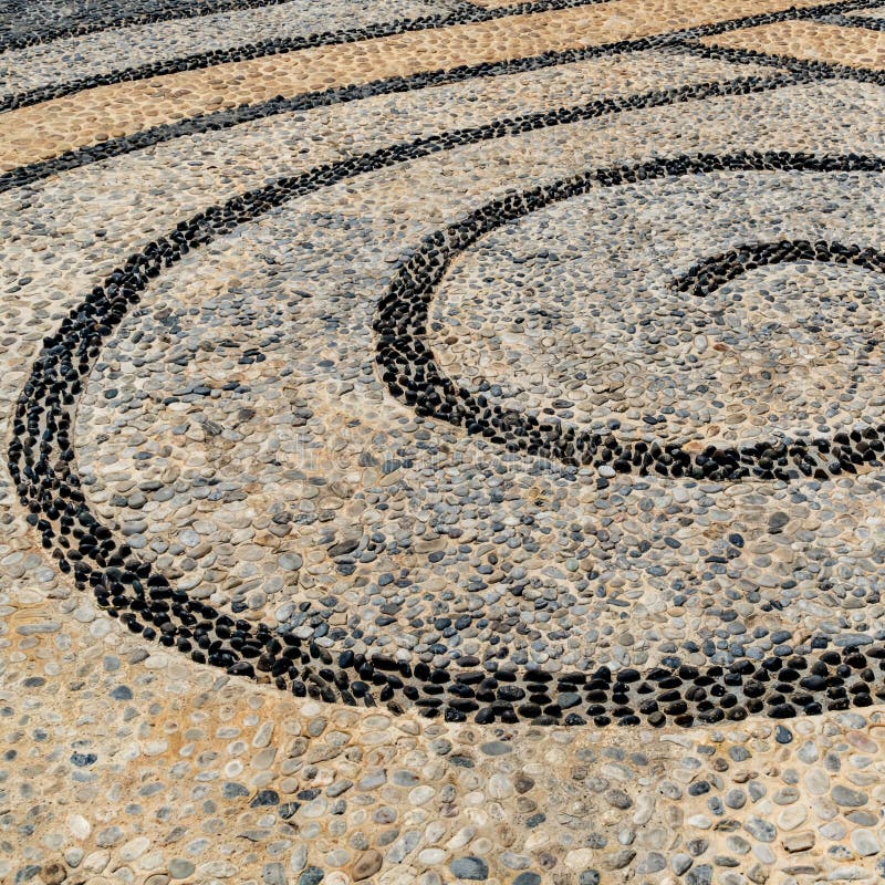 Cement with gravel stock image. Image of nature, close - 89077505