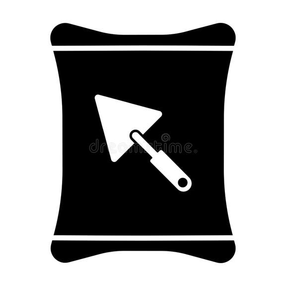 Cement Icon stock vector. Illustration of cement, construction - 330670850