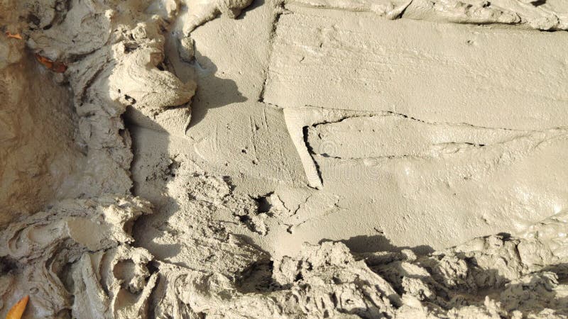 Cement Making Processes, Mixture of Concrete Stock Footage - Video of ...