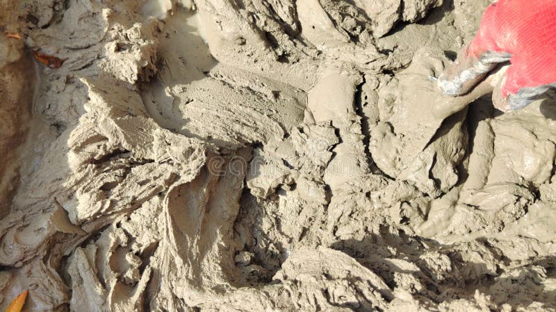 Cement Making Processes, Mixture of Concrete Stock Footage - Video of ...