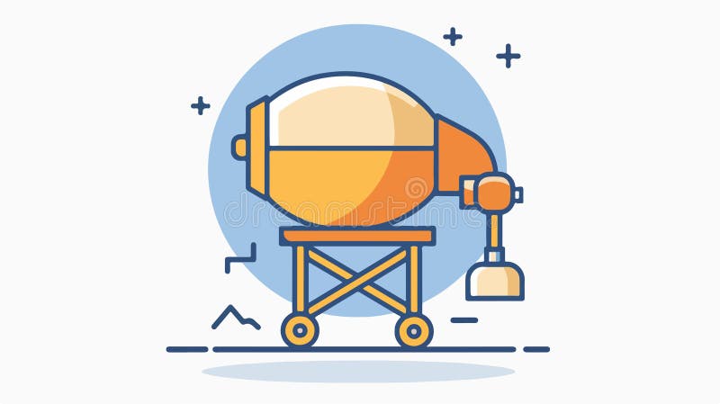 Professional Cement Mixer Icon for Construction Projects Stock Vector ...