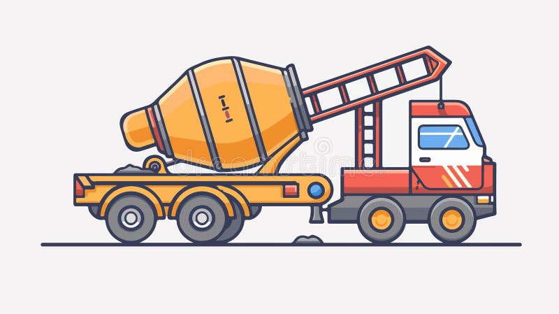 Professional Cement Mixer Icon for Construction Projects Stock Vector ...