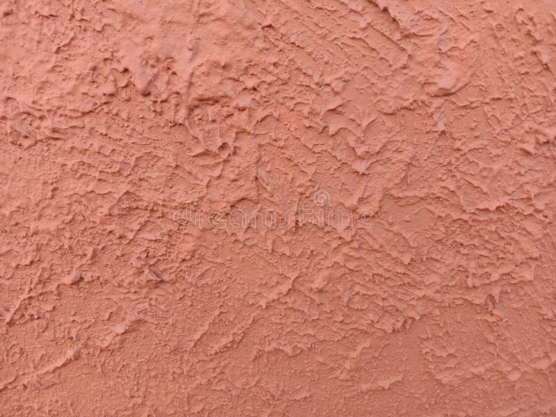 Cement Mortar Splashing on for Construct Cement Wall in Construction ...