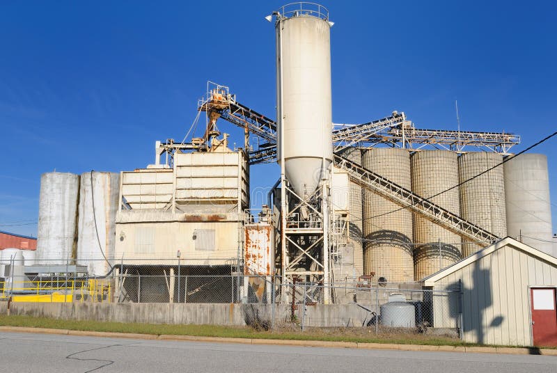 High Tech Factory stock image. Image of high, modern - 27917611