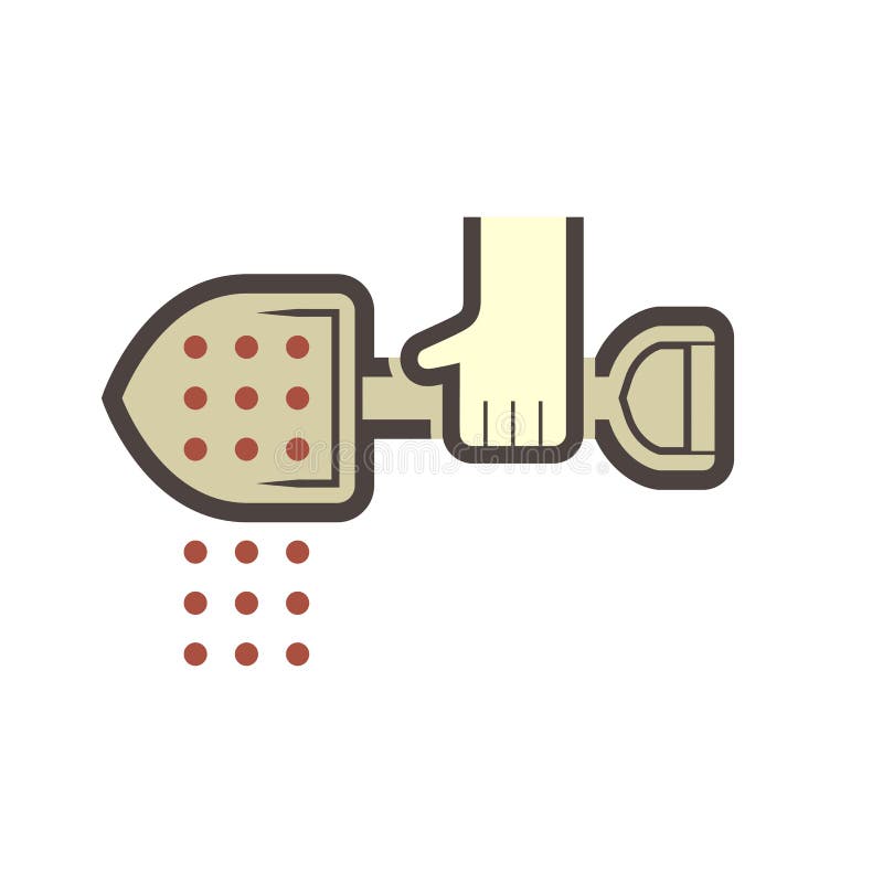 Cement pouring icon stock vector. Illustration of epoxy - 170302565