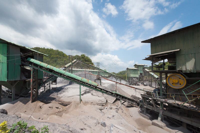 Cement quarry stock photo. Image of dredger, bundle, ferro - 81415416