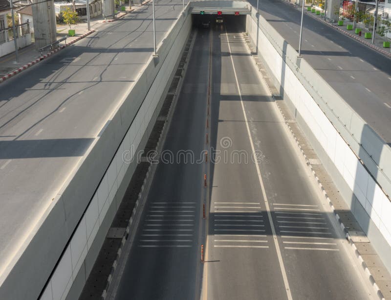 Cement Roadside Fence in the City Photo Stock Photo - Image of ...