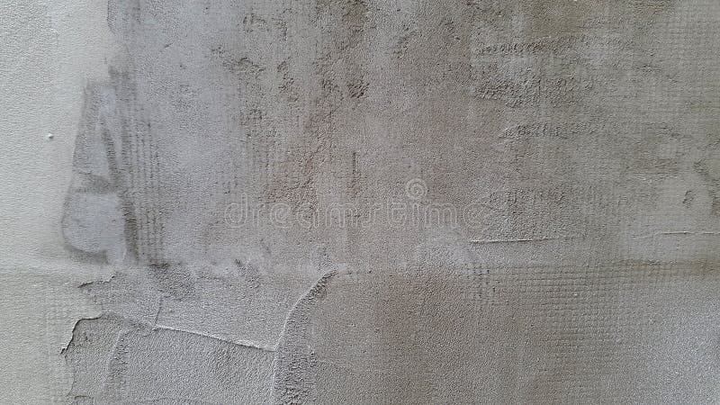 Cement-sand Plaster. Plastered Surface Stock Image - Image of cover ...