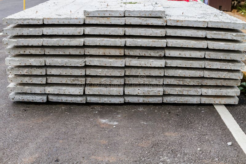 Cement Slab Floor Concrete Slab Stock Photo - Image of house ...