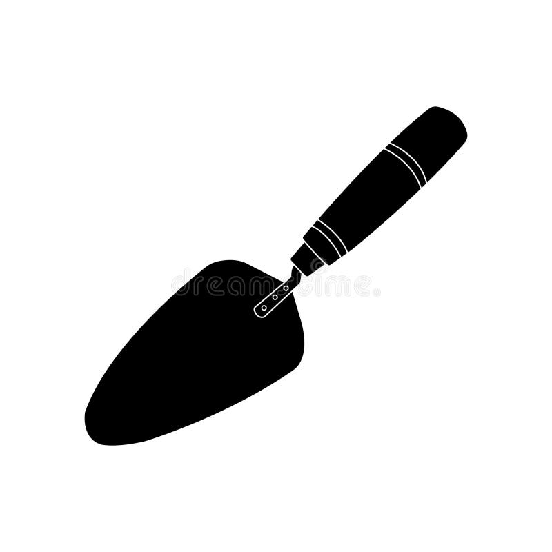 Cement spoon image design stock vector. Illustration of reconstruction ...