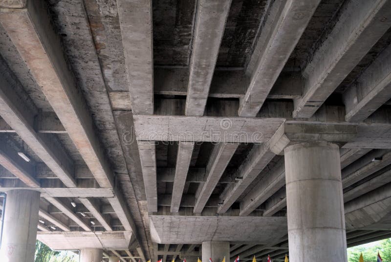 Cement Structures and Beams Stock Image - Image of city, beams: 149181663