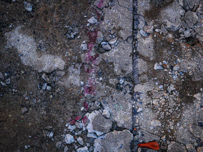 The Cement Surface in Construction Area Image Background Concept Stock ...