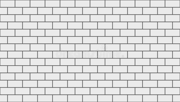 Cement Texture Rectangle Brickwall. White Kitchen Backsplash Grid ...