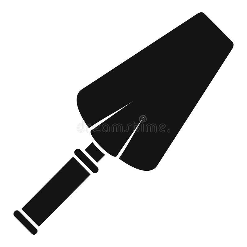 Cement Trowel Icon. Cartoon of Sickle Vector Icon Stock Vector ... Cement Trowel Icon. Cartoon of Sickle Vector Icon Stock Vector ...