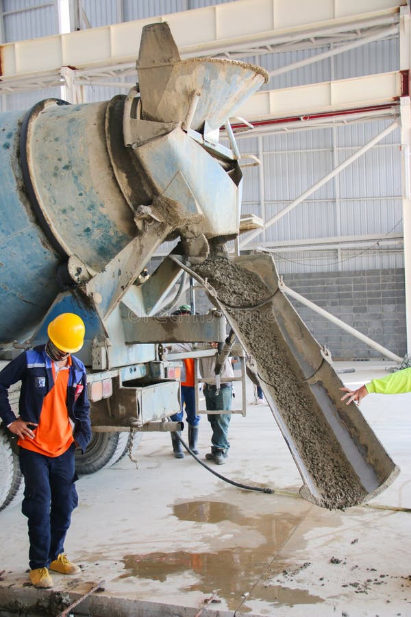 Cement Truck engineer editorial photography. Image of industrial - 61578517