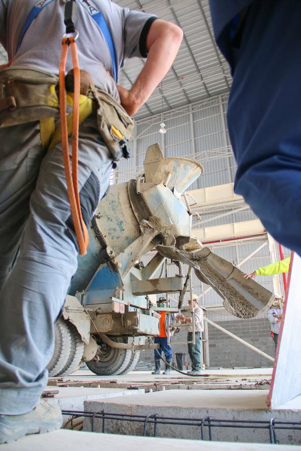 Cement Truck engineer editorial photography. Image of industrial - 61578517