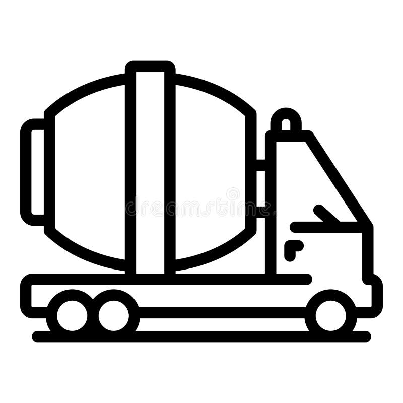 Outline Cement Mixer Stock Illustrations – 1,160 Outline Cement Mixer ...