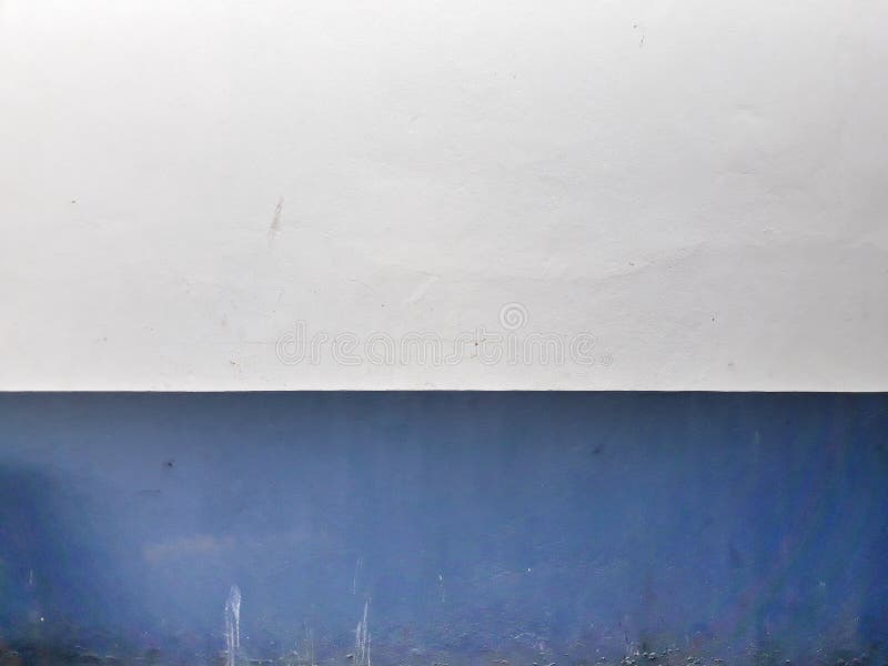 The Cement Wall is Divided into 2 Colors Below and on the Image for the ...