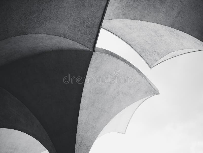 Cement Wall Texture Grey Background Shade Shadow Lighting Architecture ...