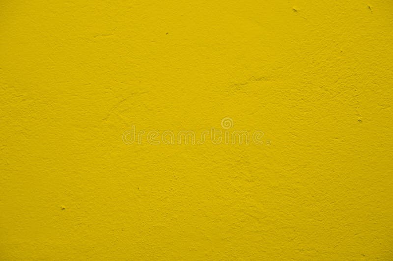 Cement Wall,yellow Color Background Stock Image - Image of wallpaper ...