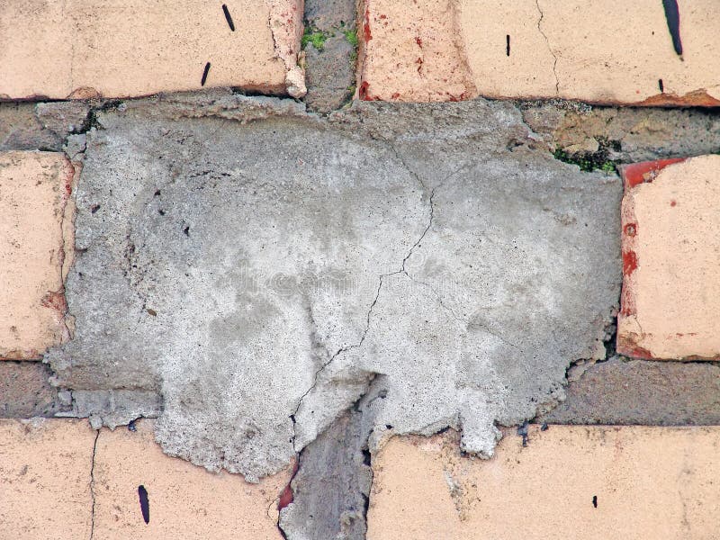 Cemented Brick stock photo. Image of cement, concrete, clay - 859644