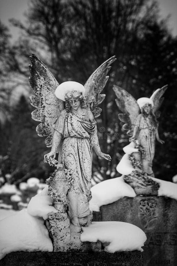 Snow Angels stock image. Image of snow, build, snowfall - 84665431