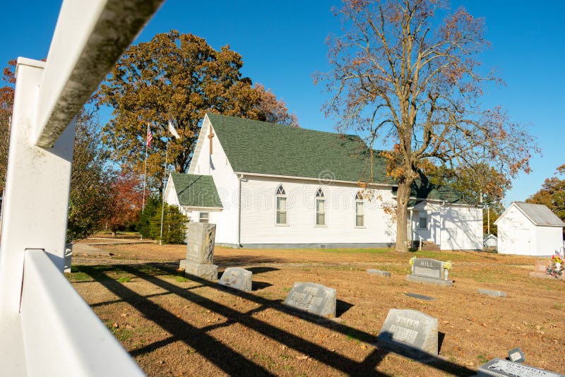 A Country Church in the Fall Stock Photo - Image of november, chapel ...