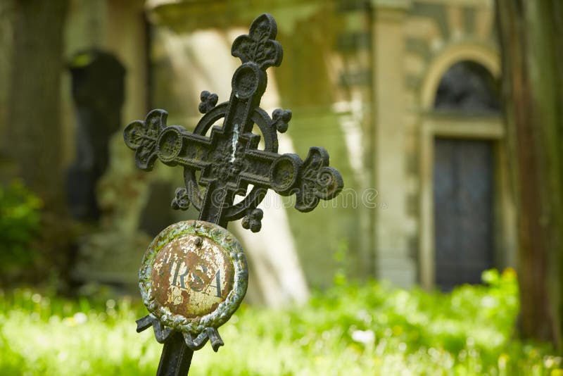 Cemetery stock photo. Image of fatality, focus, obsolete - 30944568