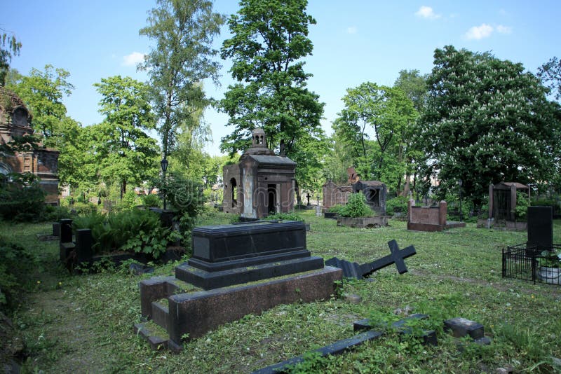 Cemetery dramatic scenery stock image. Image of ruined - 41055775