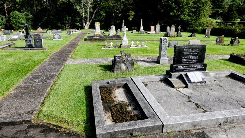 Cemetery for Funeral Burial Editorial Image - Image of saint ...
