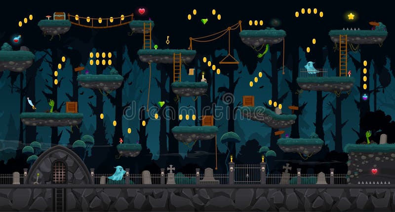 Game Level Map Ui Stock Illustrations – 394 Game Level Map Ui Stock ...