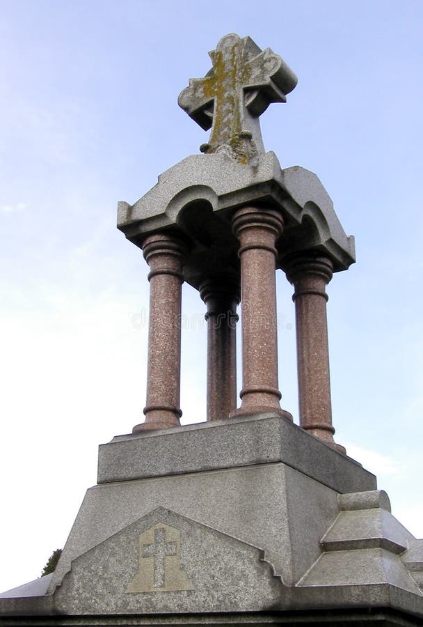 Cemetery Monument stock photo. Image of grief, columns - 116110