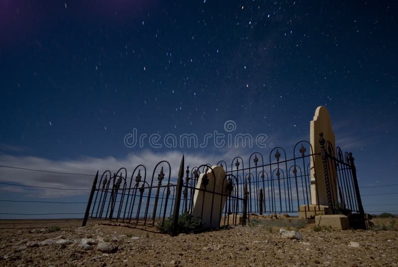 Cemetery at night with stock photo. Image of faith, catholicism - 22710198