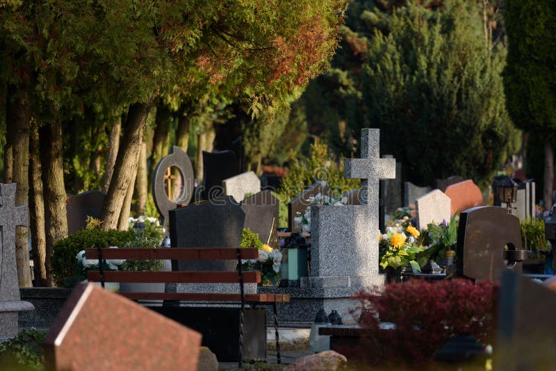 CEMETERY stock photo. Image of burial, cemetery, eternal - 270152680