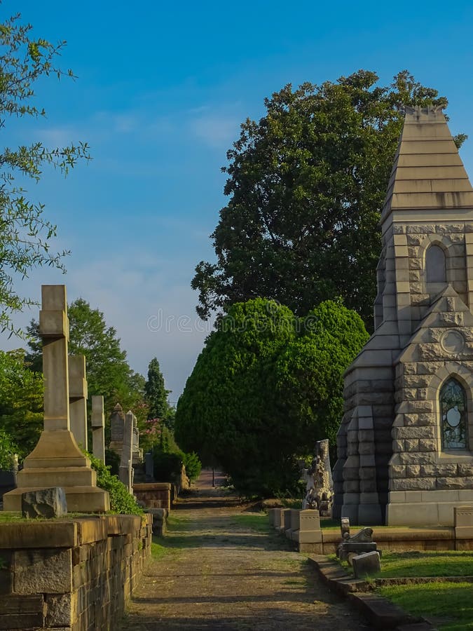 Cemetery Walk stock photo. Image of walk, oakland, historic - 96708228