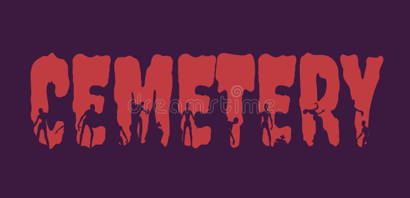 Cemetery Word Stock Illustrations – 552 Cemetery Word Stock ...