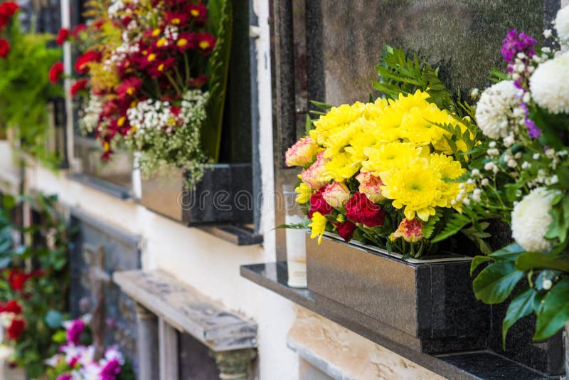 Cemetry stock image. Image of recess, funerary, graves - 80104813