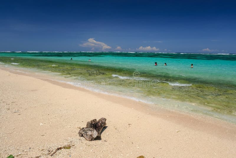 Cenário bonito da praia imagem de stock. Imagem de vista - 127138473