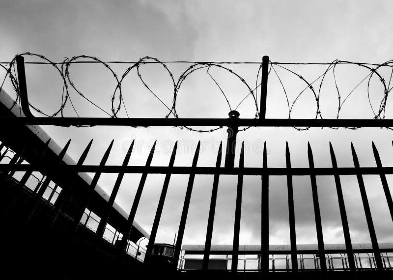 Cena da cadeia foto de stock. Imagem de penal, confinamento - 32077620