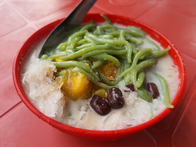 Cendol ais 1 stock image. Image of curry, dish, soup - 272163663