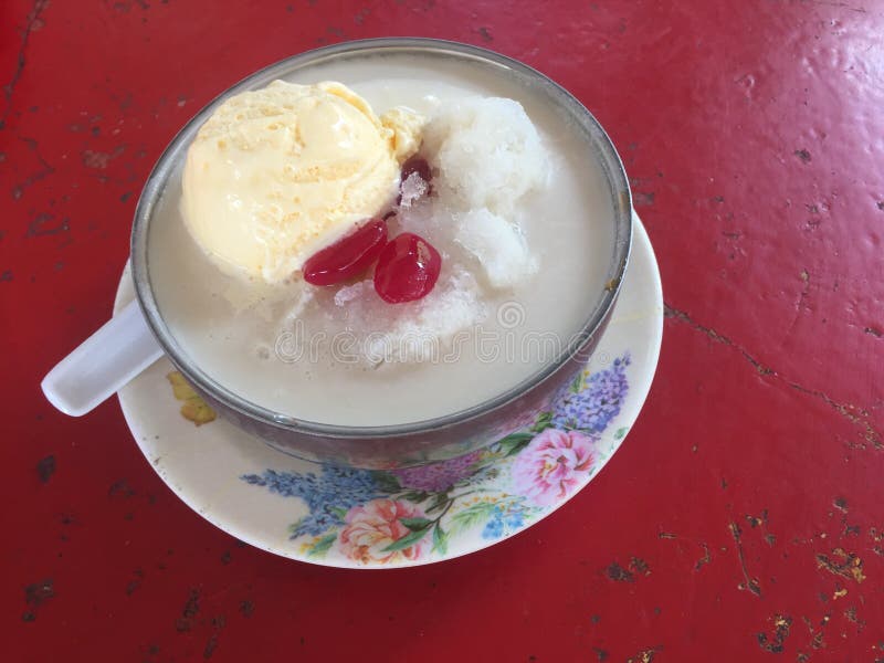 Cendol ice cream stock photo. Image of iced, city, digital - 185276426